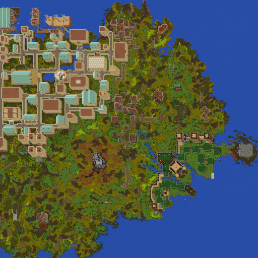 Tibia Cyclopedia Satellite Map Viewer