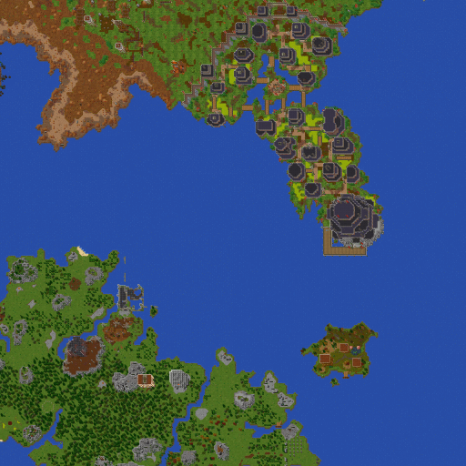 Tibia Cyclopedia Satellite Map Viewer